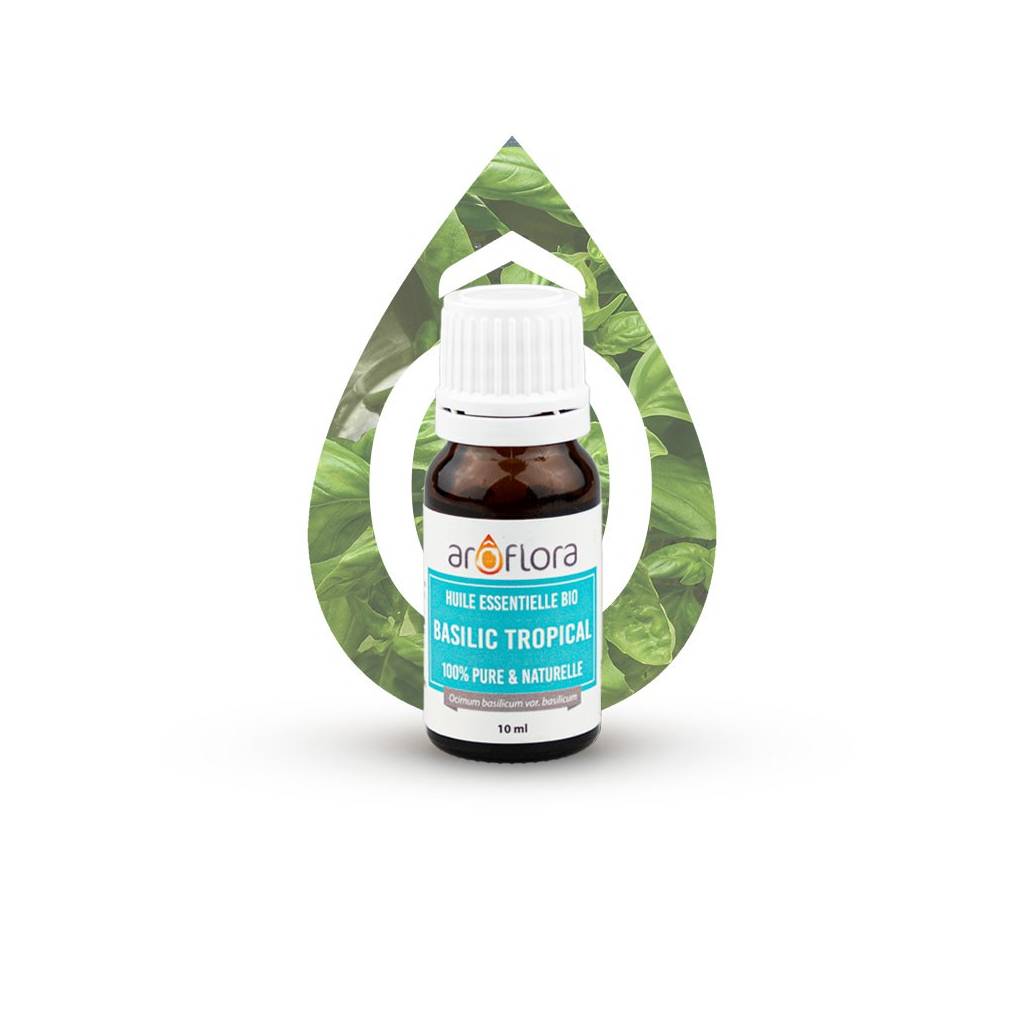 Huile Essentielle Basilic Tropical BIO Contenance 10ml