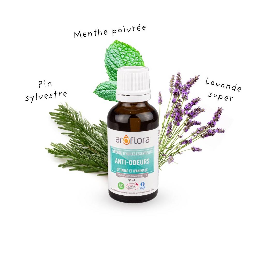 Synergy of Organic Essential Oils - Anti-odor Capacity 30ml