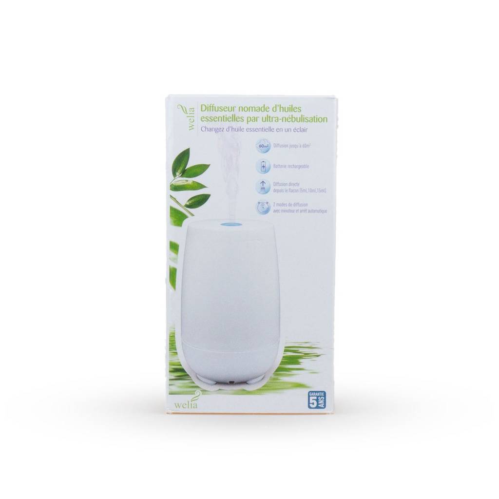 Welia diffuseur par ultra-nébulisation pour huiles essentielles
