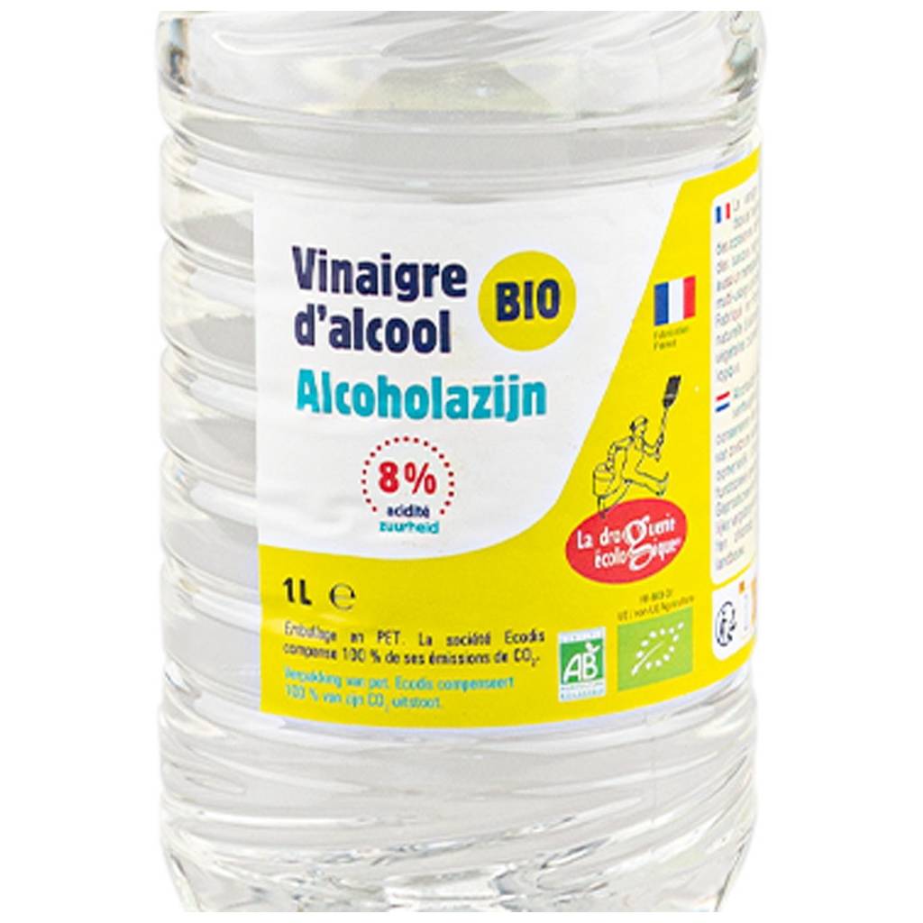 Organic Alcohol Vinegar 8% Capacity 1 liter