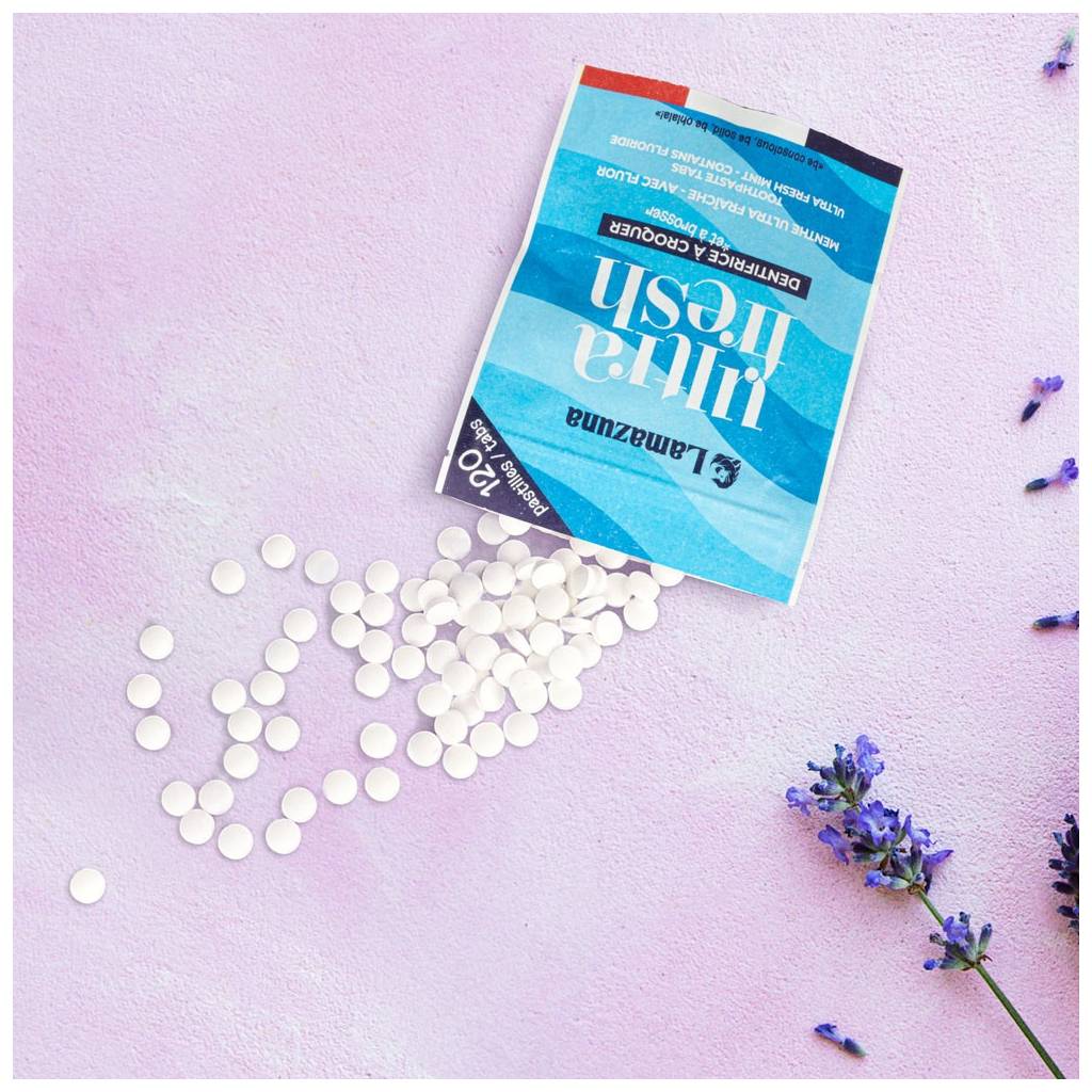 Ultra Fresh Mint and Fluoride Chewable Toothpaste