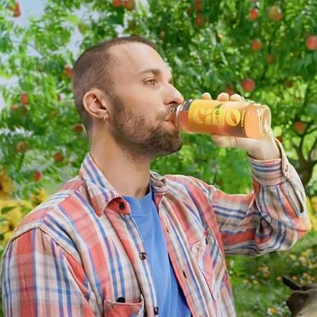 Ciao Kombucha - Pêche 330ml Contenance 330 ml