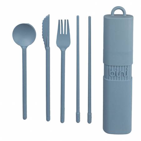 Reusable Cutlery Set - Bini Kit Color Blue